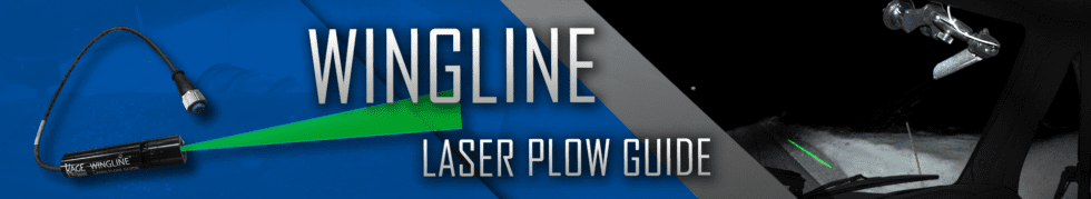Wing Line Snow Plow Laser Guide | Kage Innovation